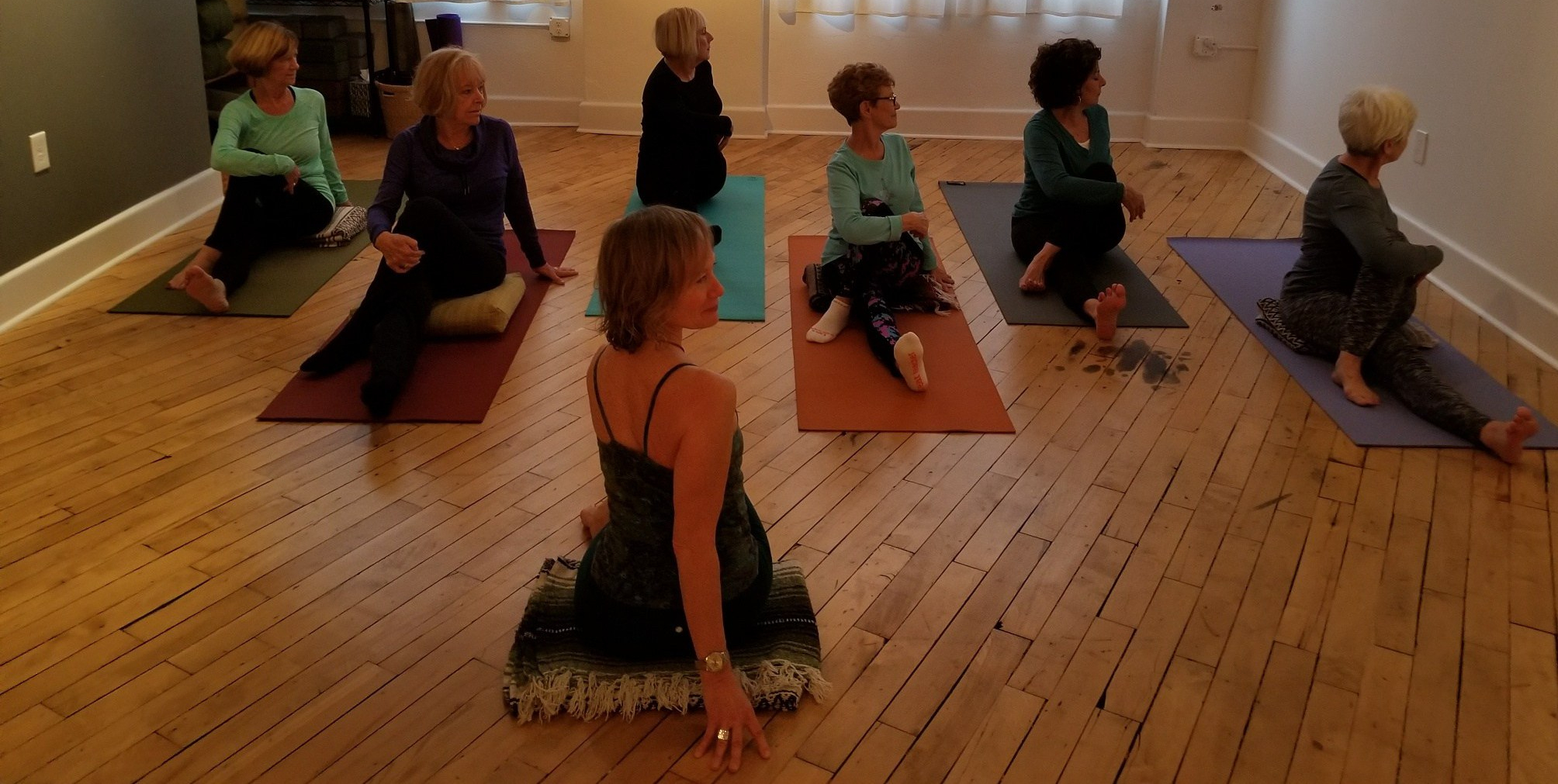 Views of the studio – Container and the Field Yoga