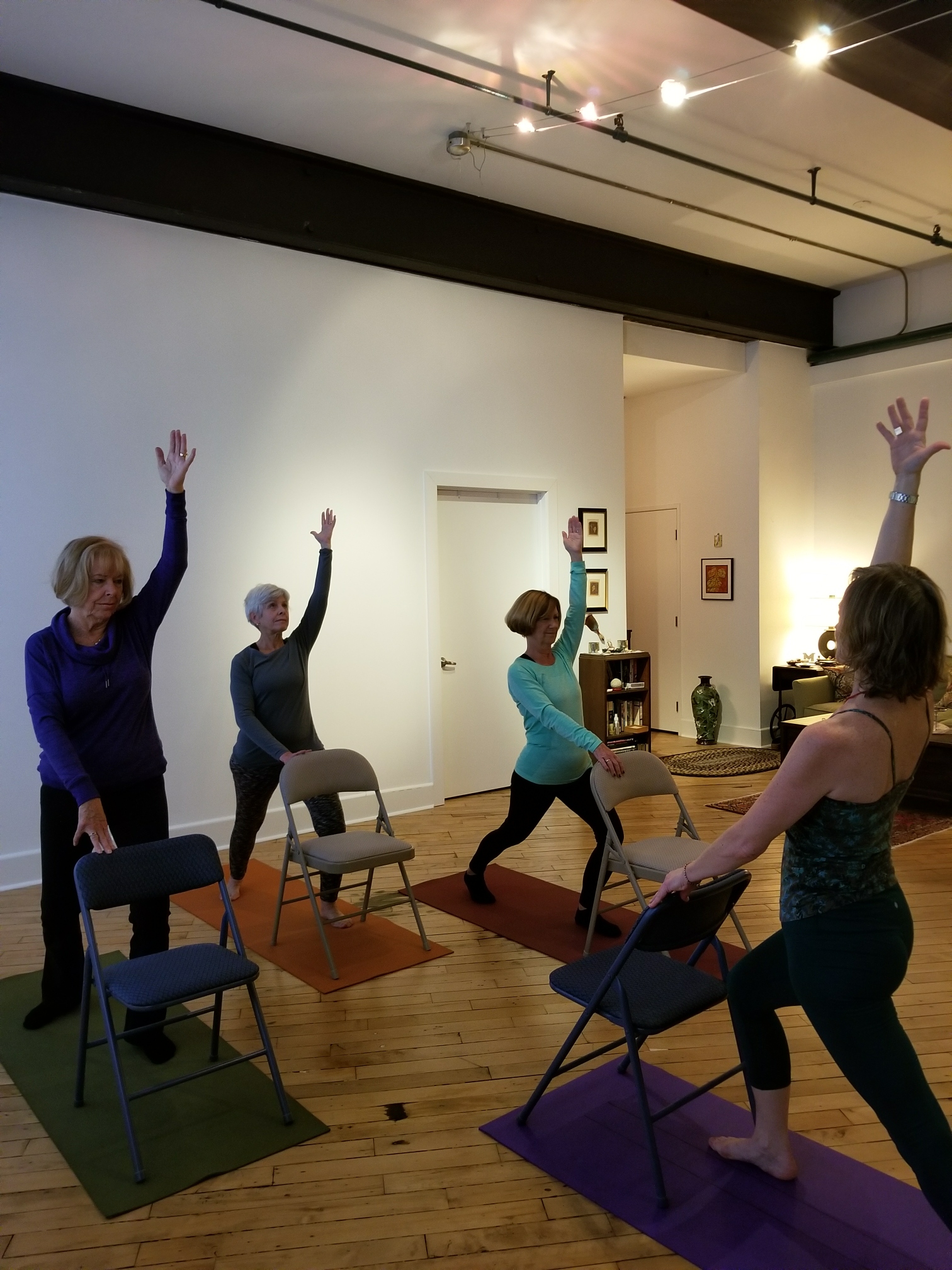 Views of the studio – Container and the Field Yoga