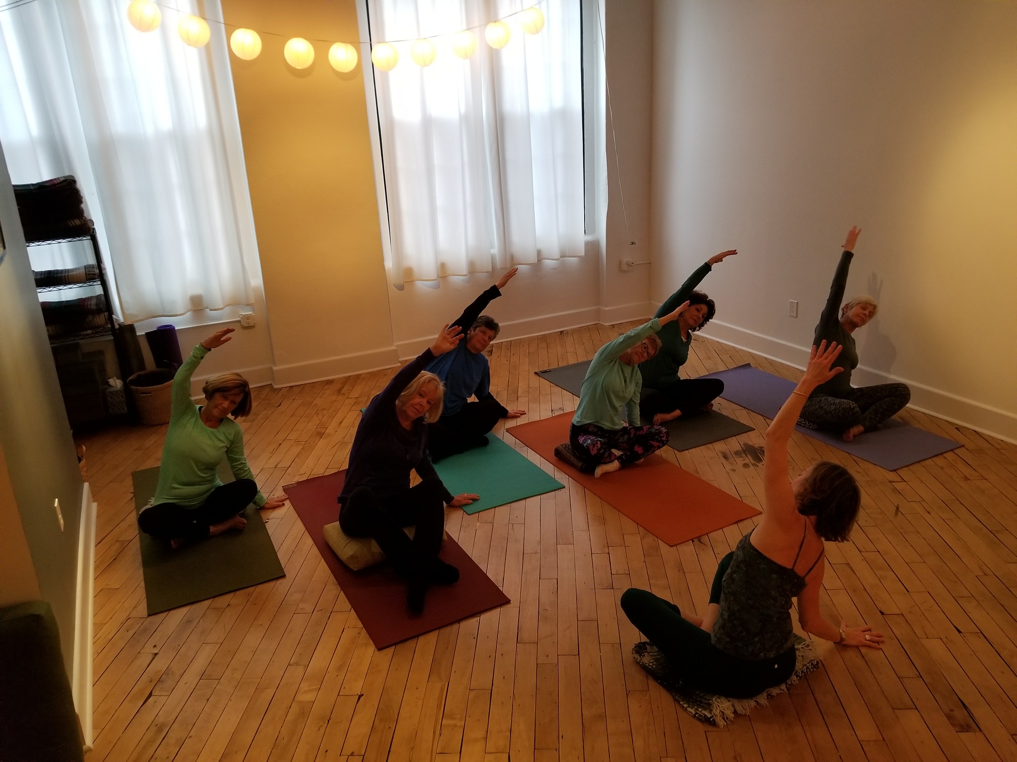 Views of the studio – Container and the Field Yoga