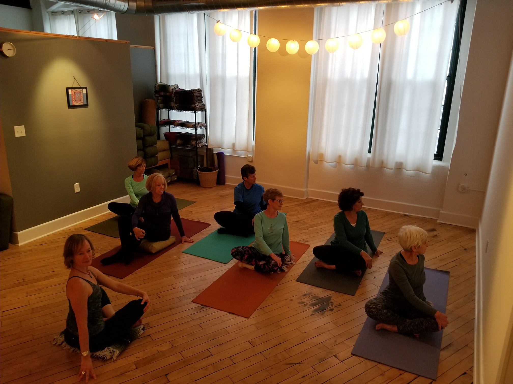 Views of the studio – Container and the Field Yoga