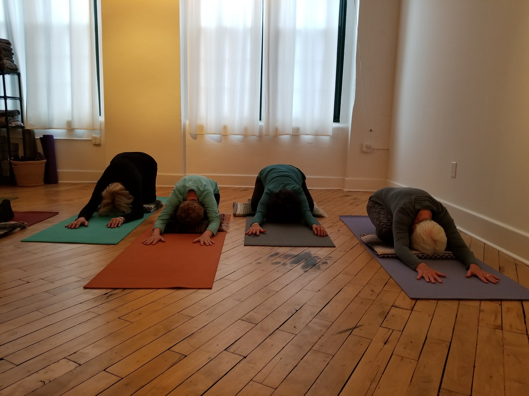 Views of the studio – Container and the Field Yoga