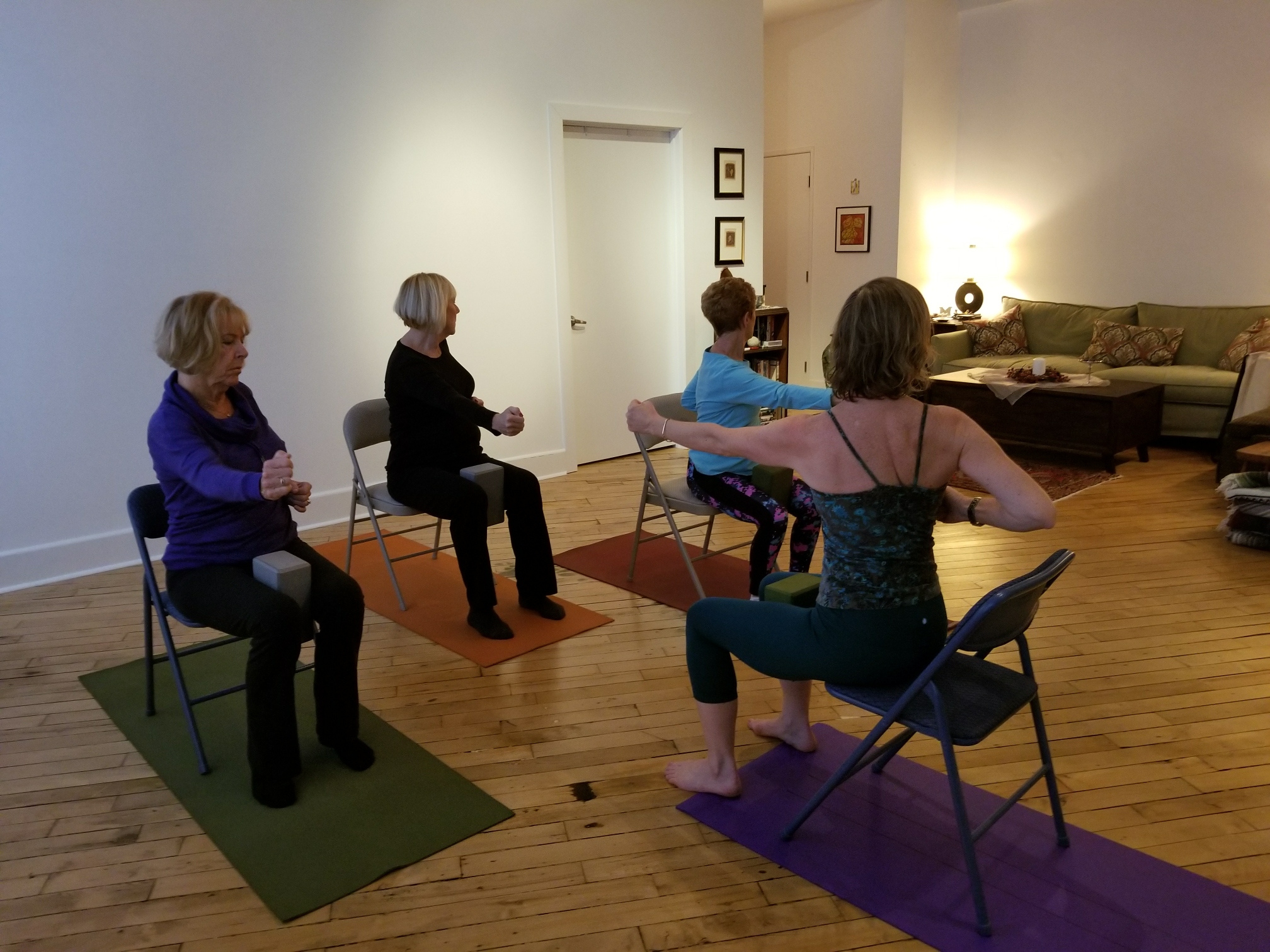 Views of the studio – Container and the Field Yoga